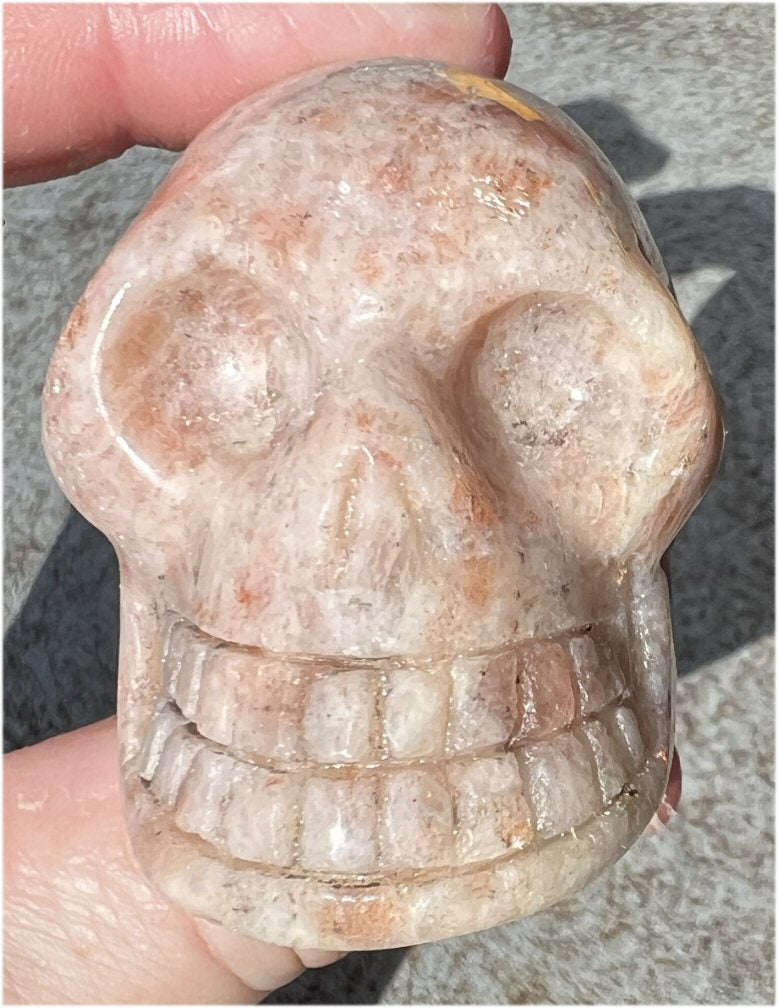 SUNSTONE Crystal Skull - Prosperity, Turn the negative to positive ...